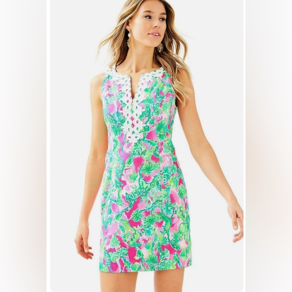 Lilly Pulitzer | Dresses | Lilly Pulitzer Gabby Shift Dress In Raz ...